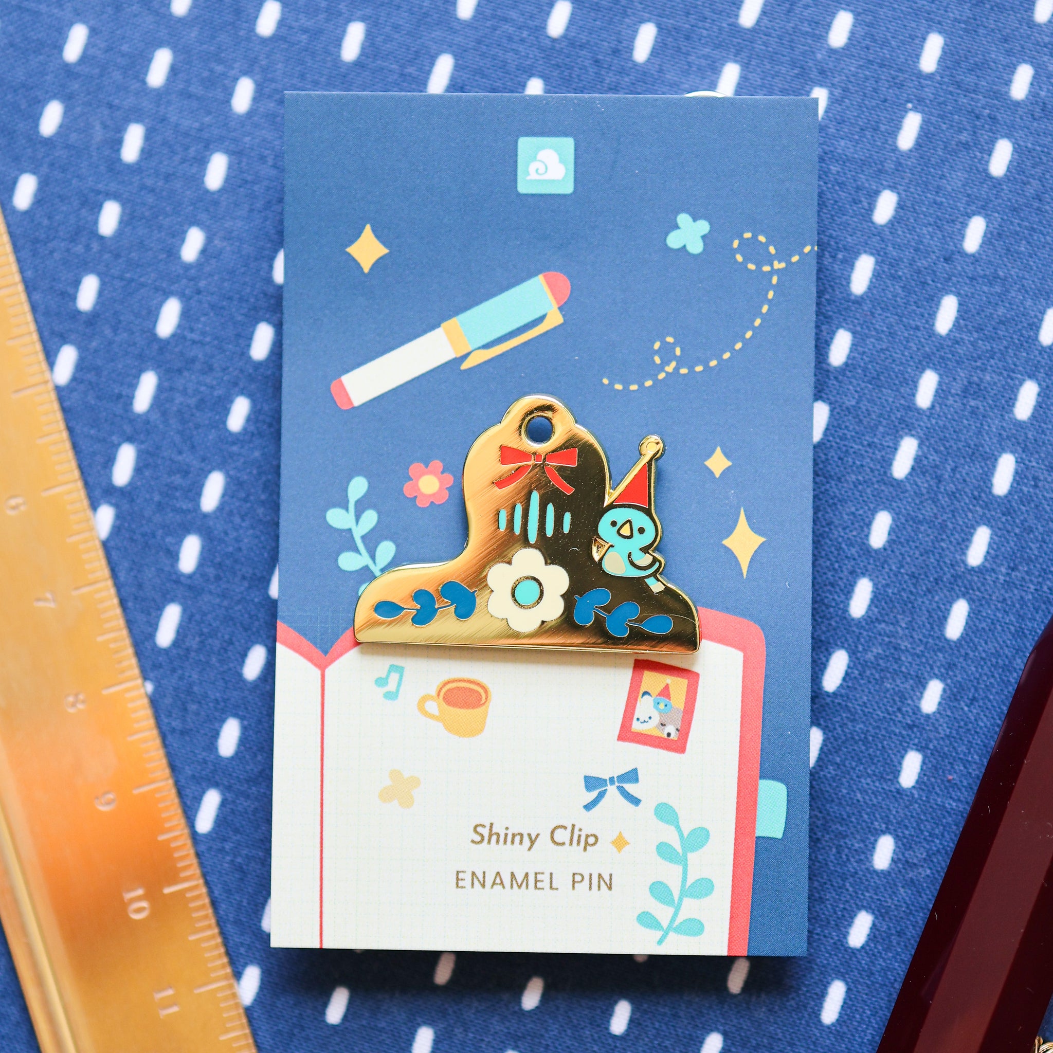 Enamel Pin - Shiny Pin – thousandskies