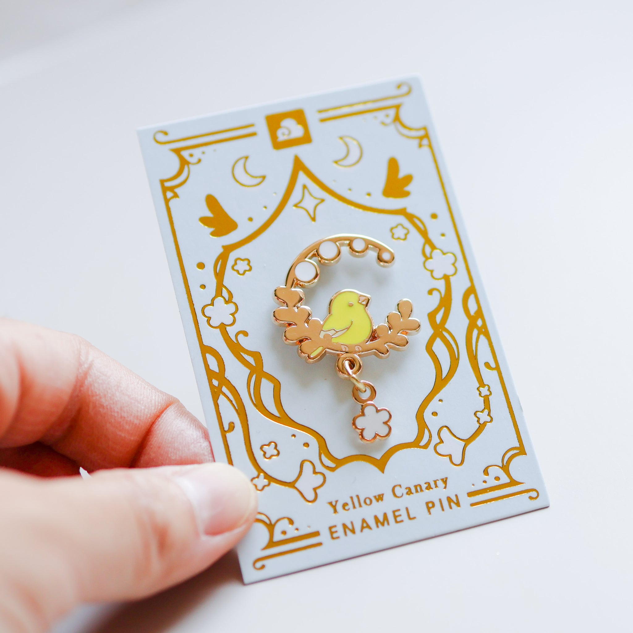 Limited Edition - Yellow Canary Pin – thousandskies