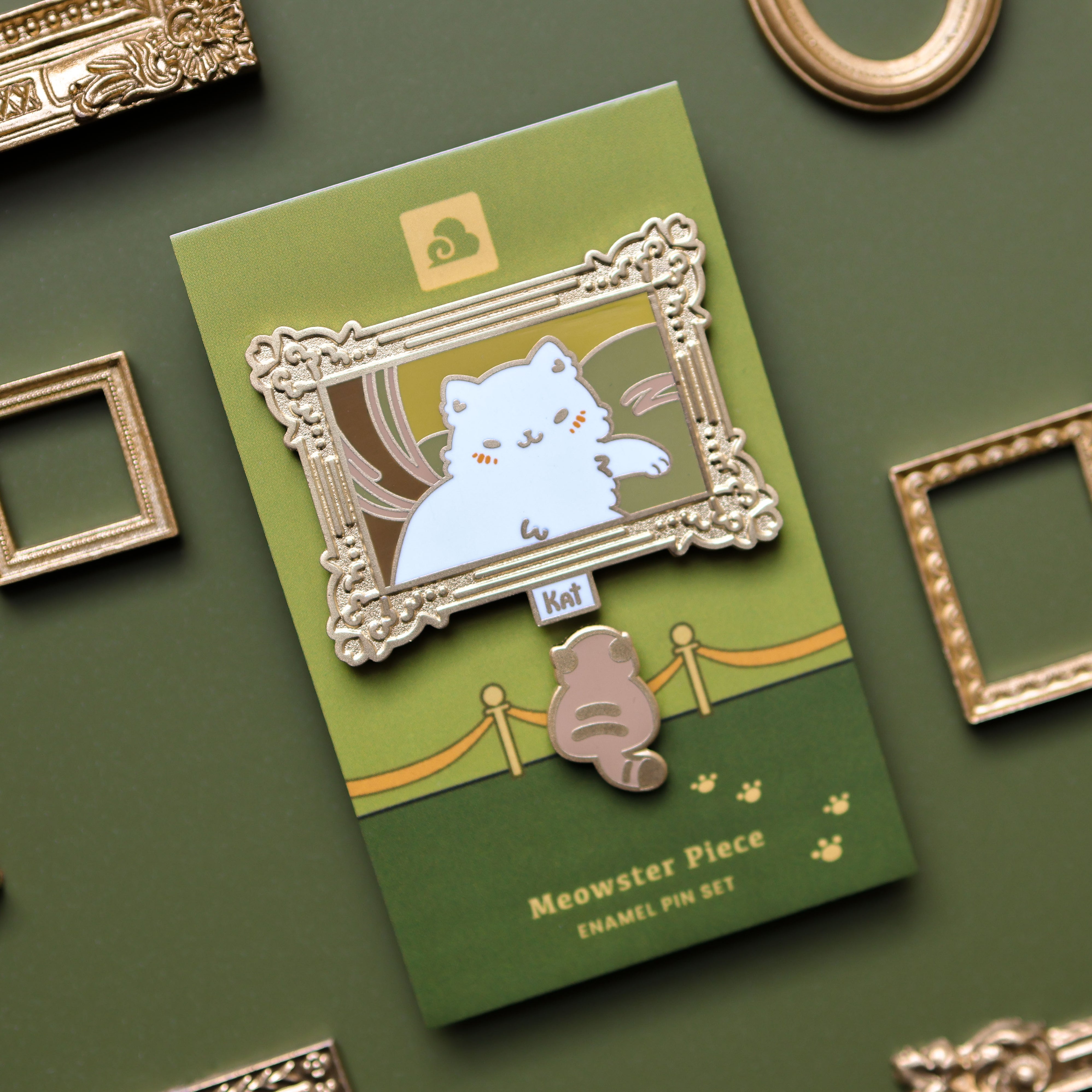 Enamel Pin - Meowster Piece Pin Set – thousandskies