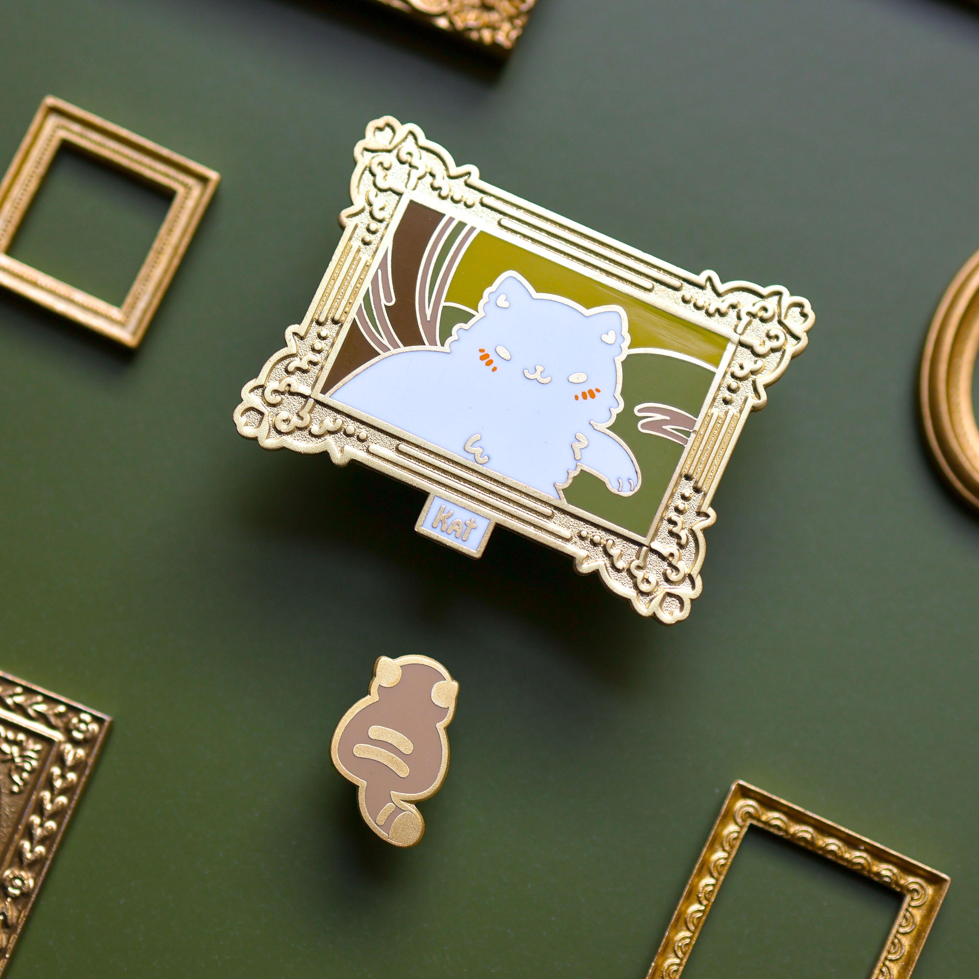 Enamel Pin - Meowster Piece Pin Set – thousandskies