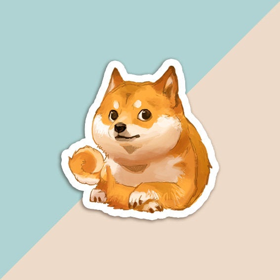 Vinyl Sticker Doge – thousandskies