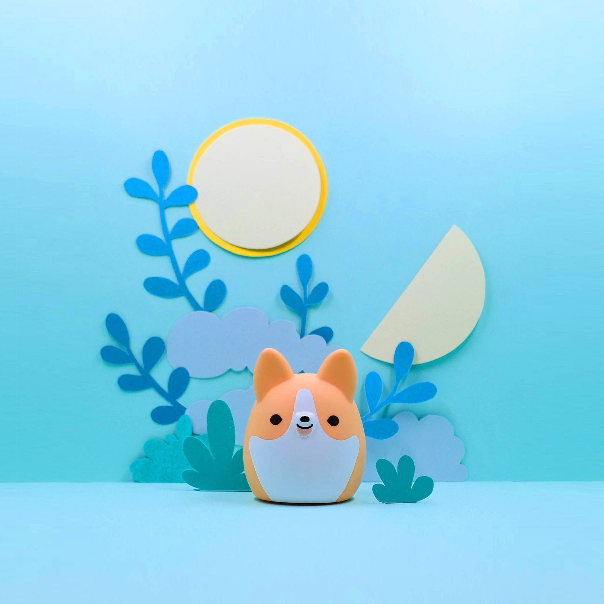 Small - Super Fluffy Corgi Portable LED Light – thousandskies