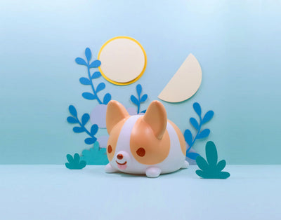 Super Fluffy Corgi Portable LED Light (TAP ON) – thousandskies