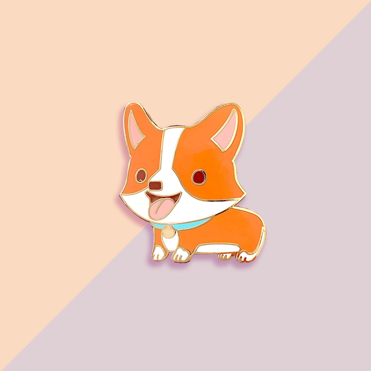 Enamel Pin - Corgi Pin (Red) – thousandskies
