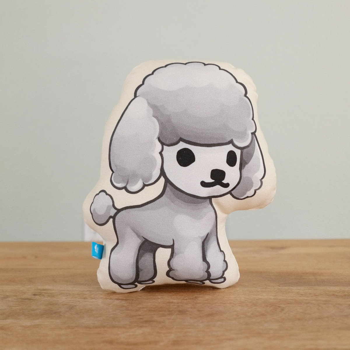 Handmade Poodle (Silver) Pillow – thousandskies